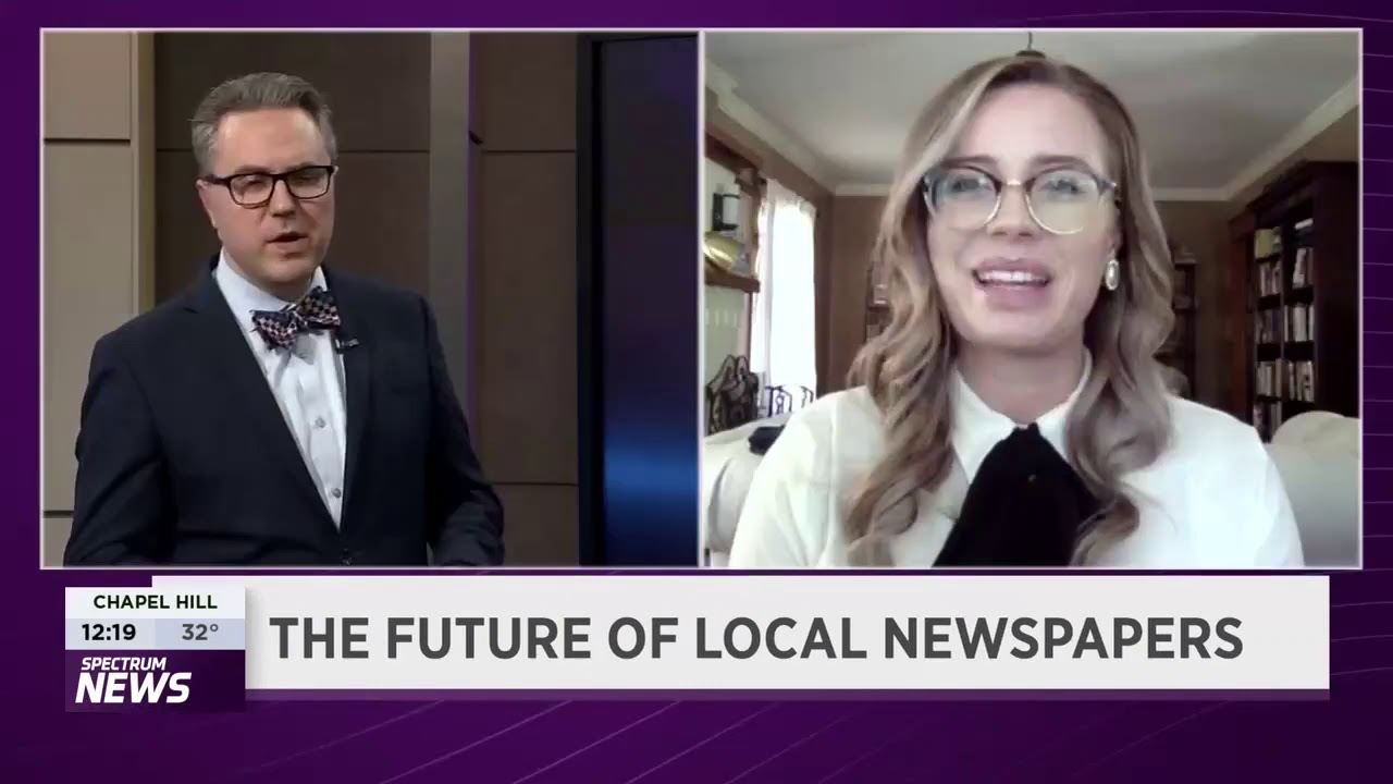 SPECTRUM NEWS: Hudson on the decline of local newspapers & what is next ...
