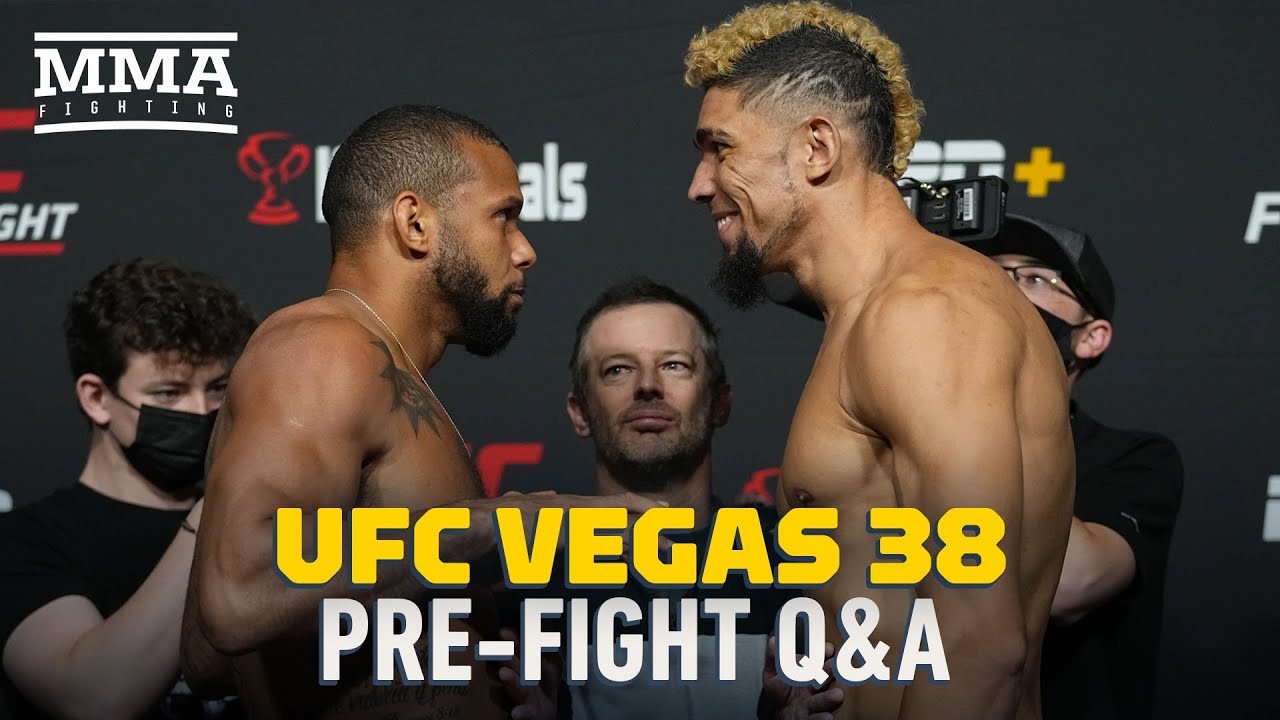 UFC Vegas 38 LIVE Pre-Fight Q&A | MMA Fighting - YouTube
