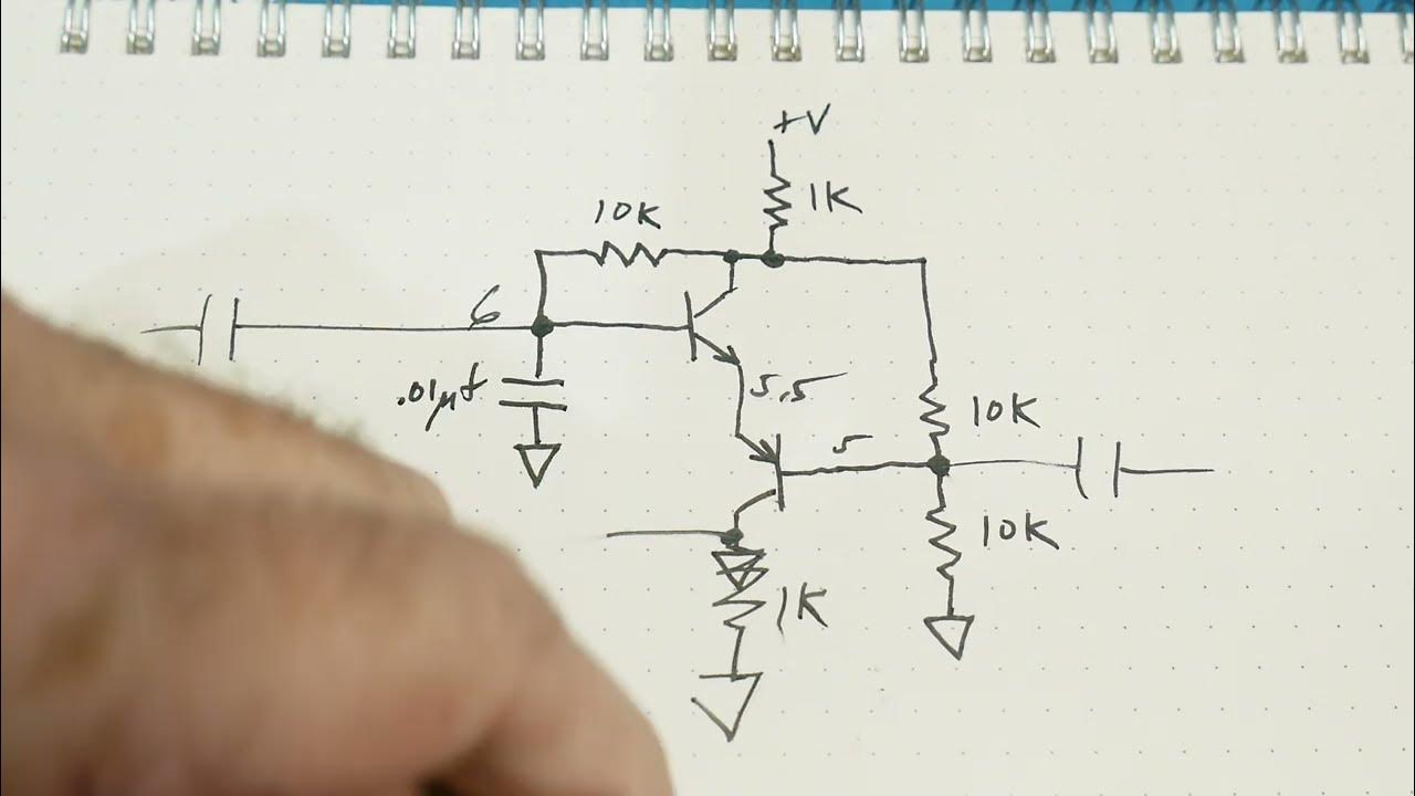 #1786 Two Transistor NPN PNP Oscillator - YouTube