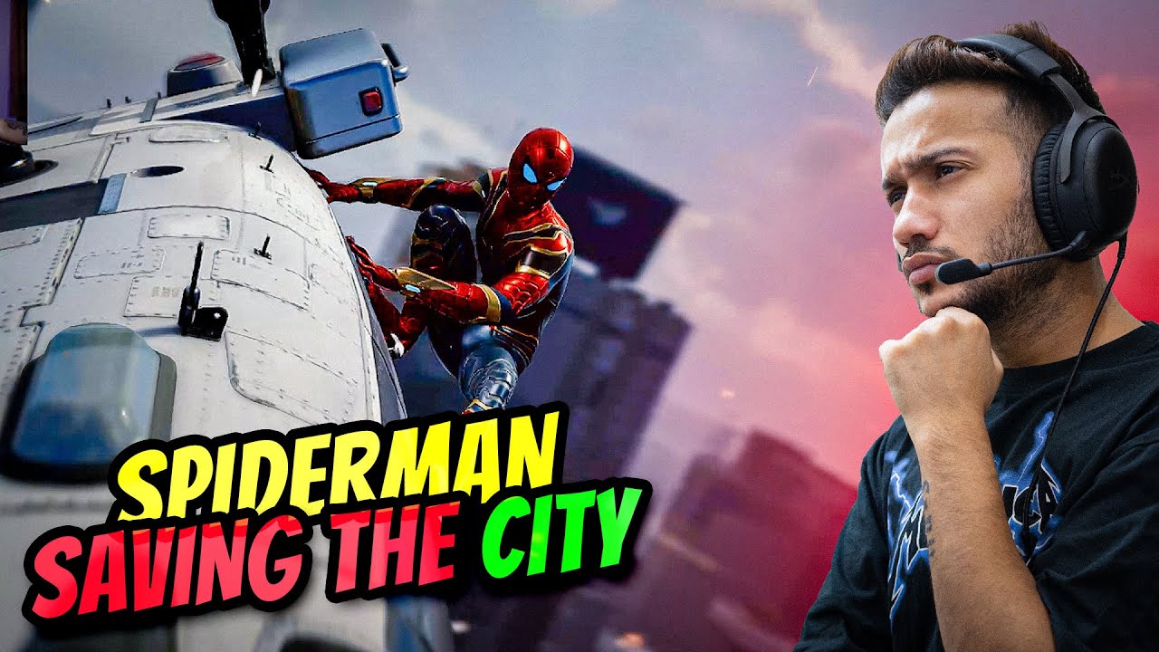 SPIDER-MAN SAVING THE CITY | PART 4 | #gamingwithsahil - YouTube