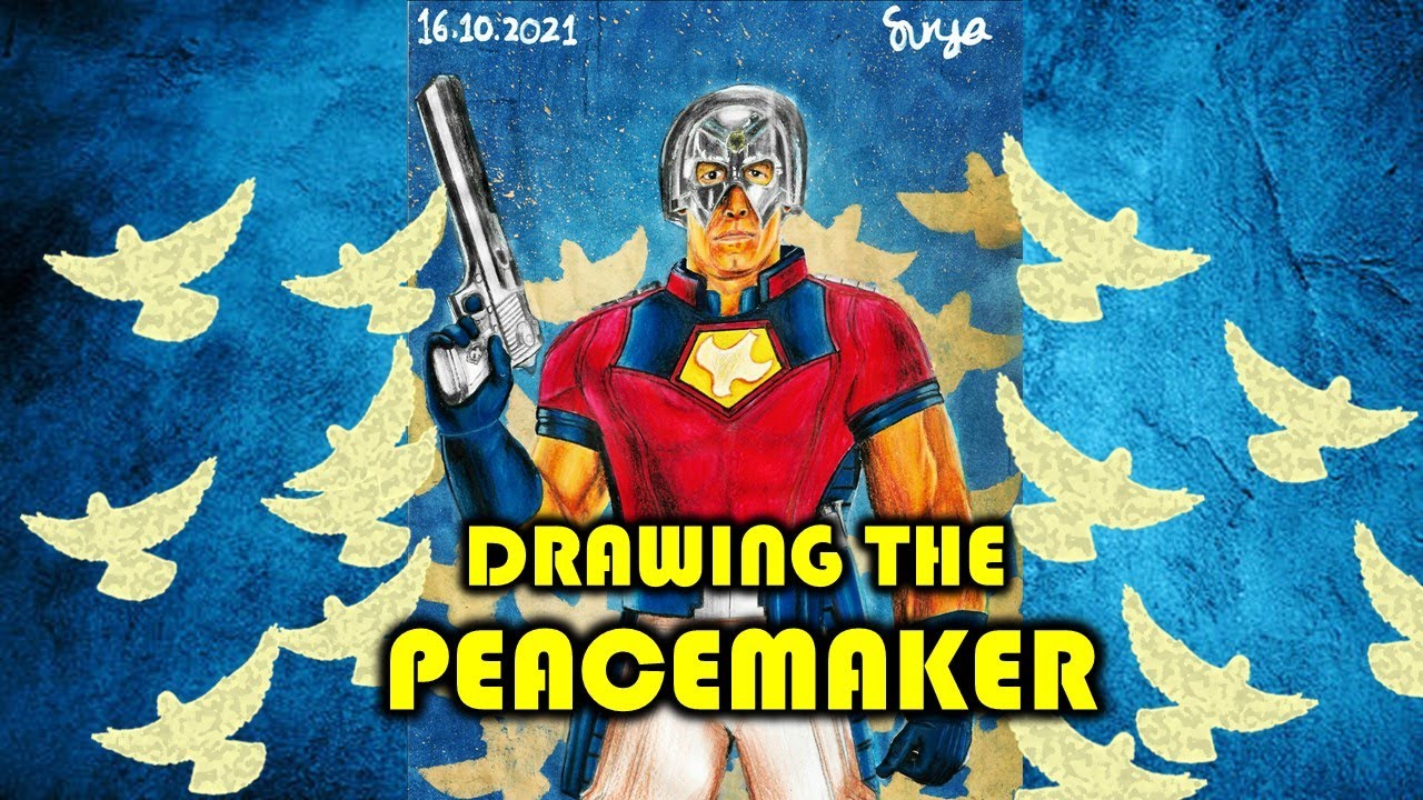 Drawing The Peacemaker | Art Story | Entertainmentpuram - YouTube