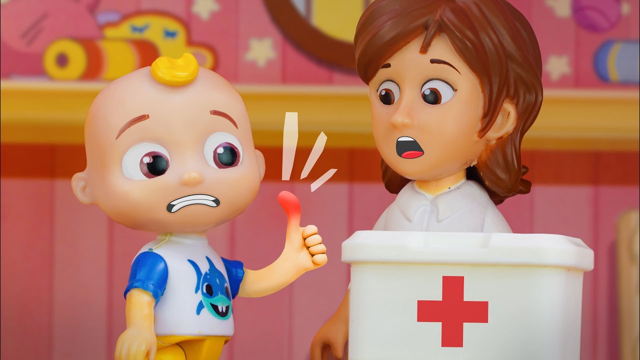 Ouchie Ouch! The Boo Boo Song | CoComelon Toys Nursery Rhymes ...