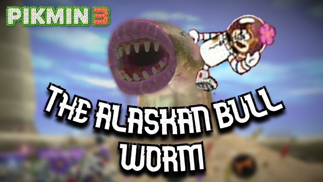 The Alaskan Bull Worm | Pikmin 3 Days 7-9 - YouTube