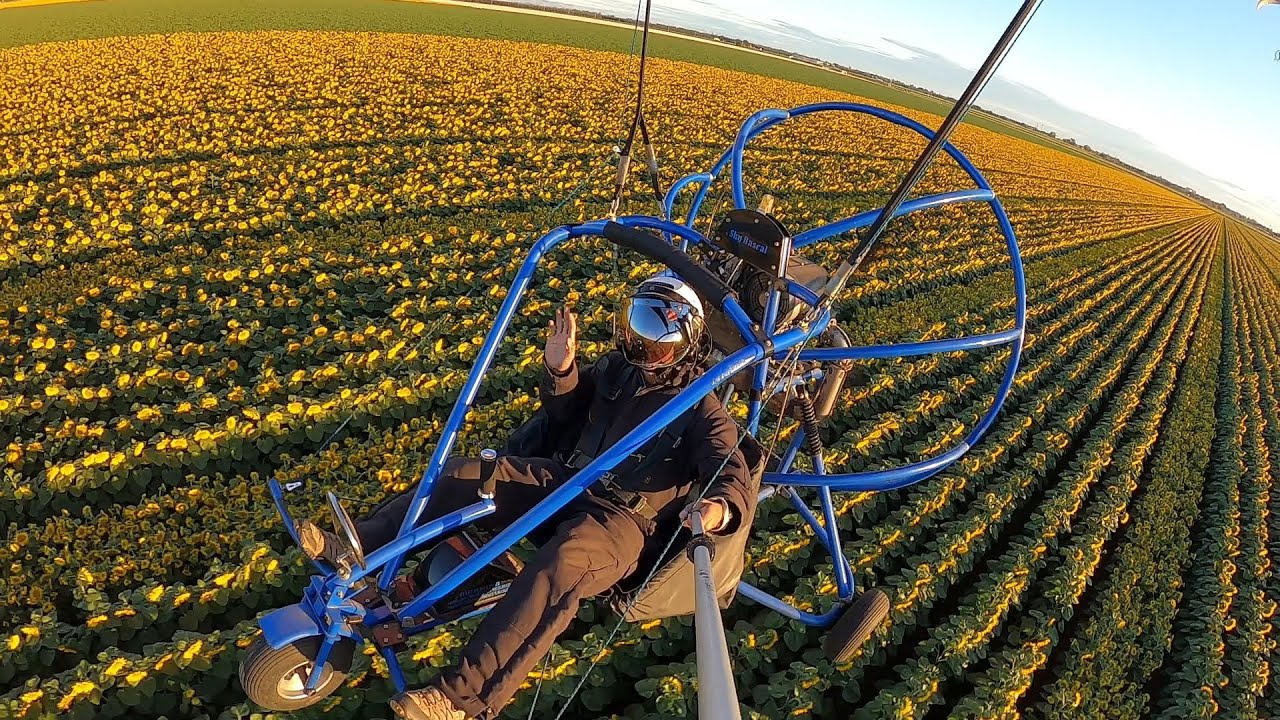 Sky Rascal PPC flight to sunflower fields - July 4th 2022 - YouTube