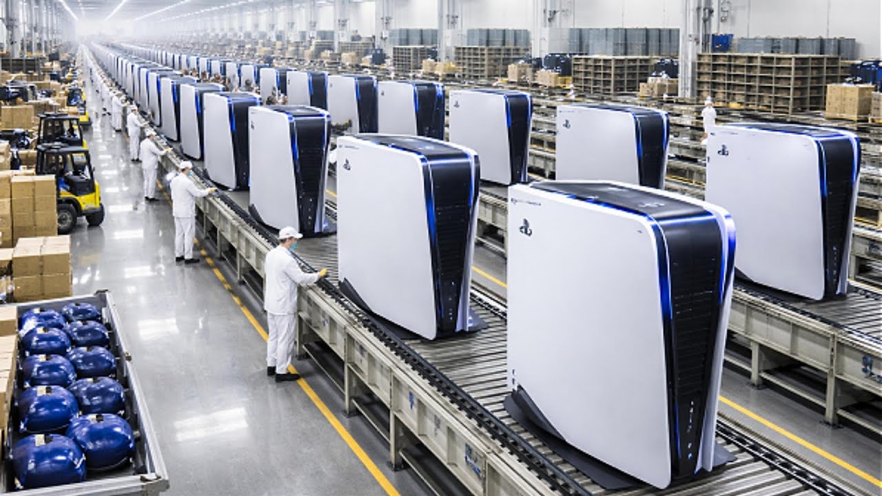 Inside a PS5 Console Factory: From PCB Assembly to Final Packaging (No ...
