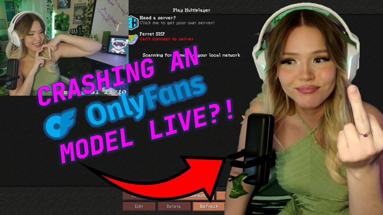 Minecraft Griefing - GRIEFING A DRUNK ONLYFANS MODEL?! (Episode 45 ...