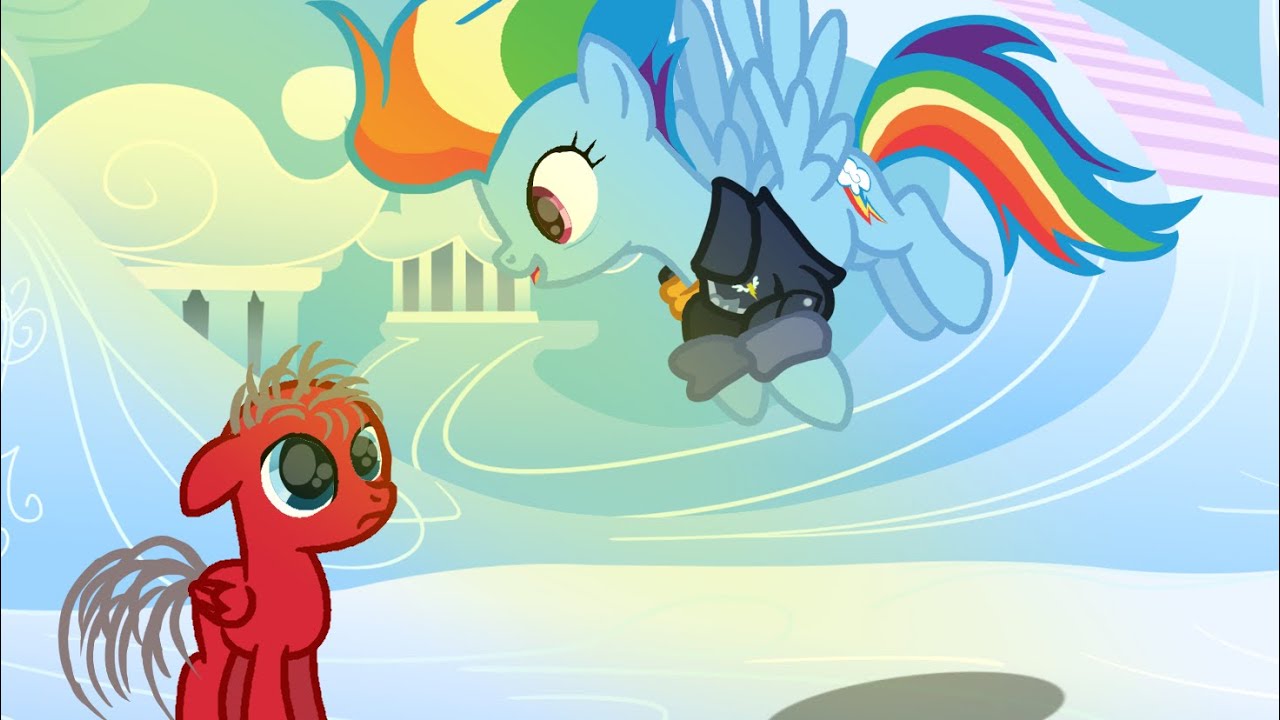 What a matter little one/rainbow dash talk to linus/speed paint - YouTube