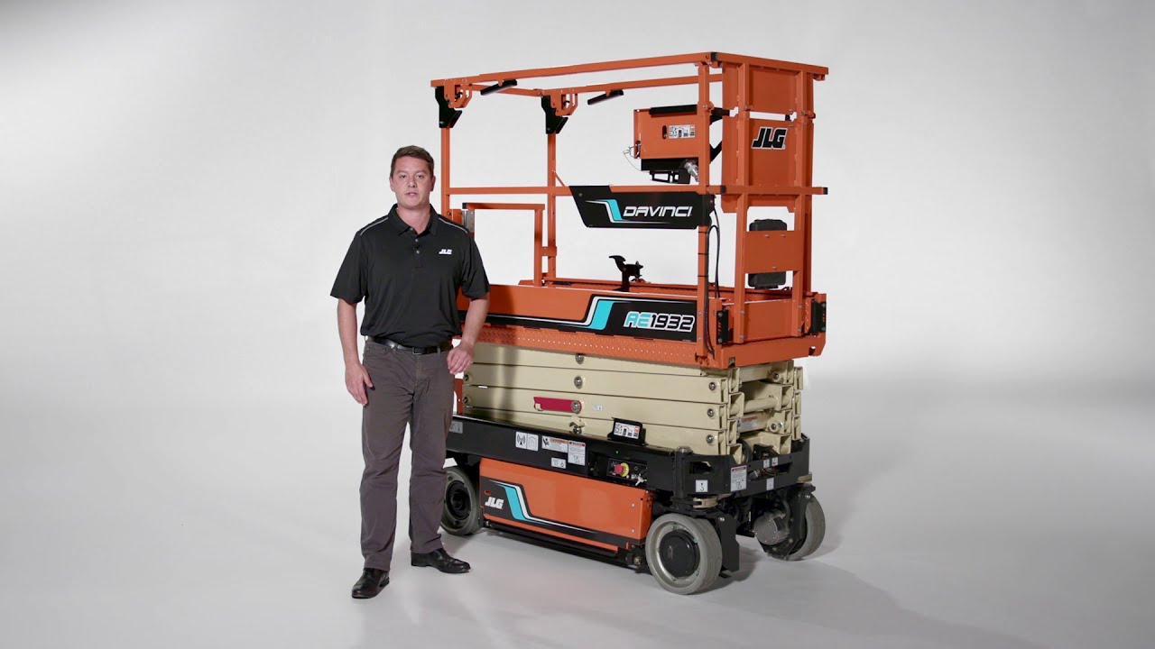 Explore the All-Electric DaVinci® Scissor Lift from JLG - YouTube