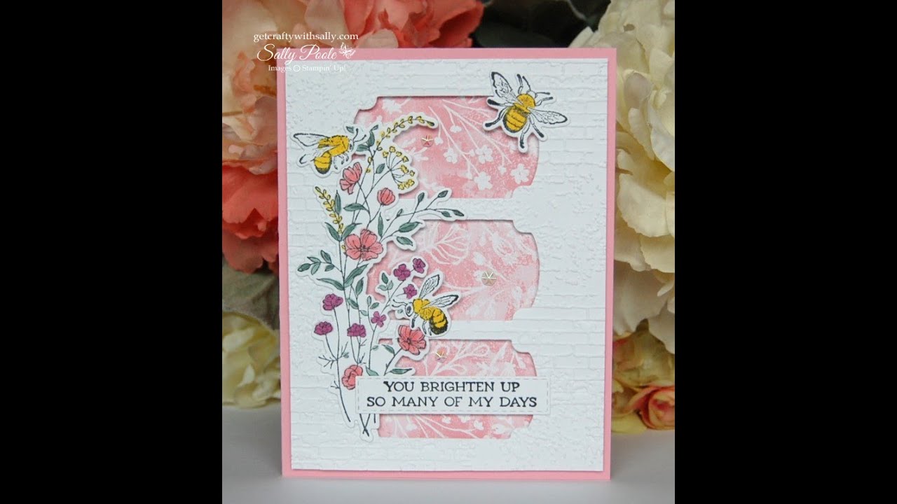 Fun Card With Stampin' Up! LABELED WITH LOVE Dies! - YouTube