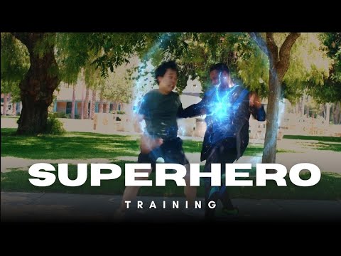 Superhero Fight Scene Training | Cinematic Combat Practice | Action Short Film Style