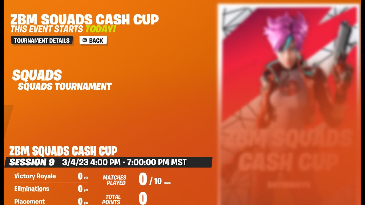 Zero Build Cash Cup LIVE | Fortnite 🔴 - YouTube