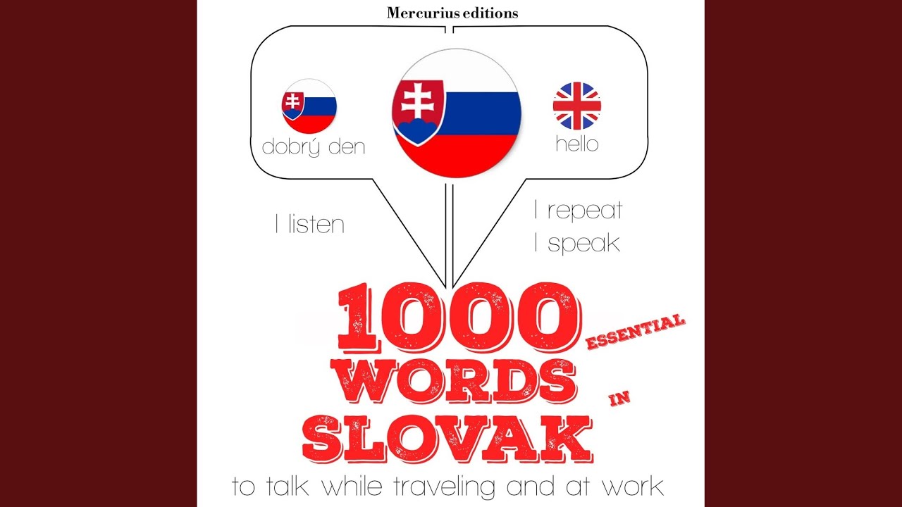 Chapter 2.28 - 1000 Essential Words in Slovak - YouTube