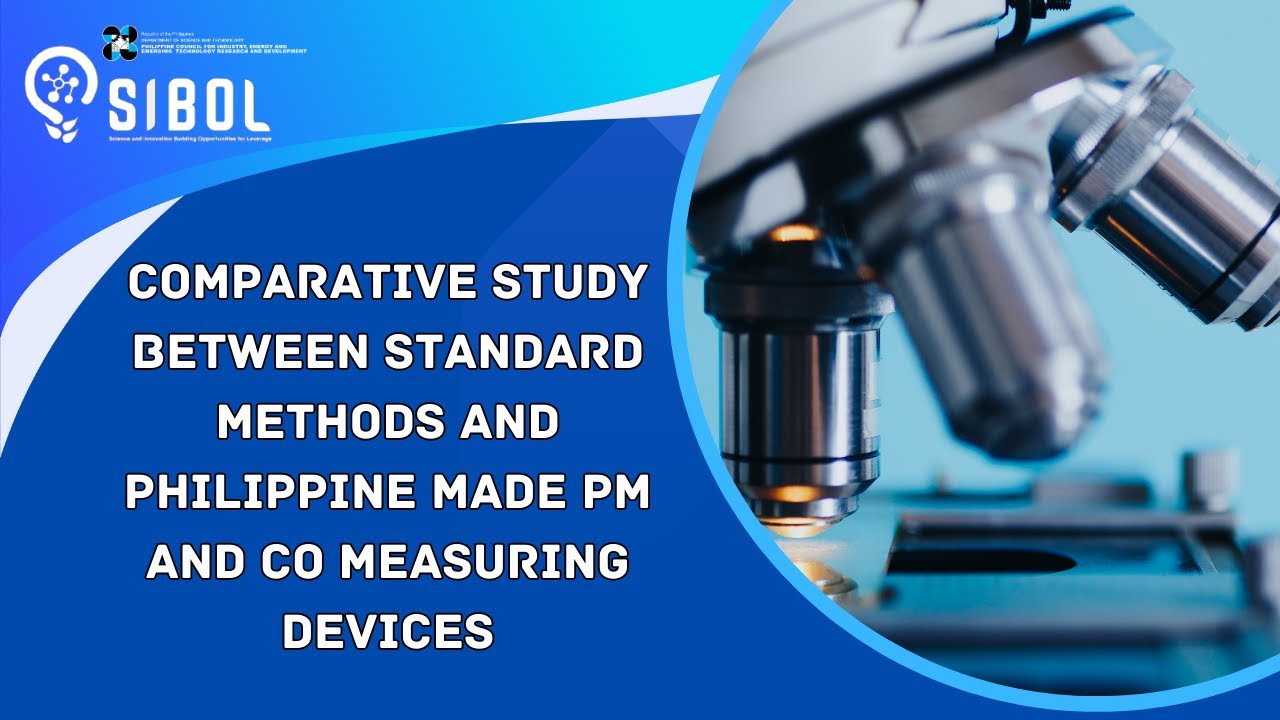 Comparative Study Between Standard Methods and Philippine Made PM and ...