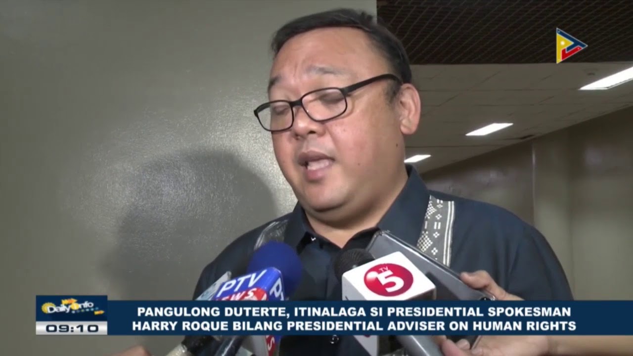 PRRD, itinalaga si Presidential Spox. Roque bilang presidential adviser ...