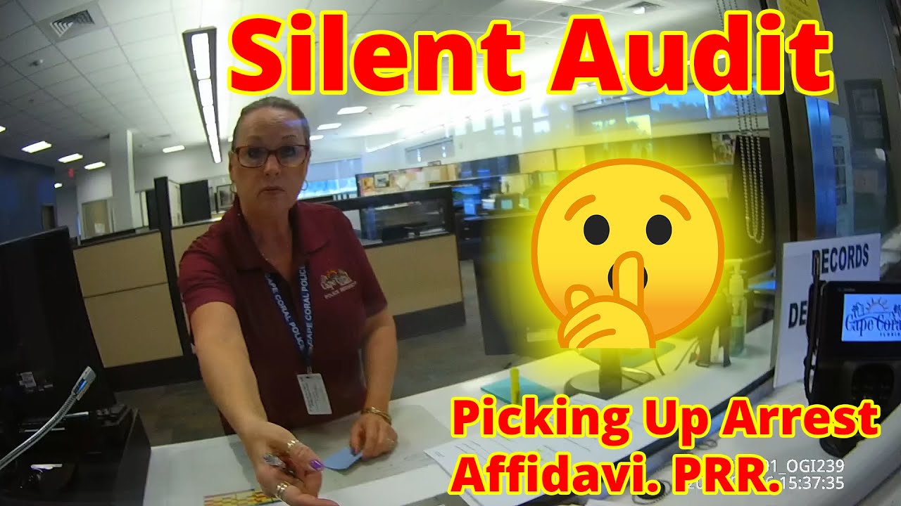 First Amendment Audit. Silent Audit. Cape Coral Police Department ...