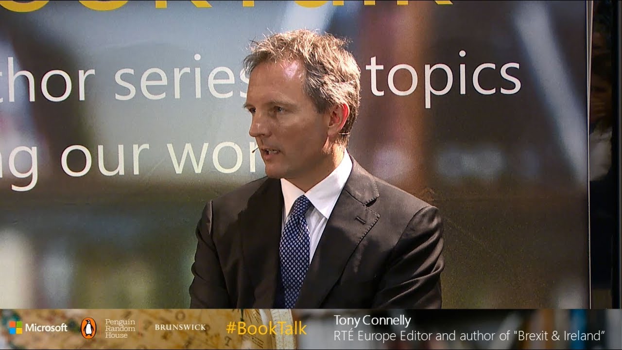 #BookTalk with Tony Connelly on "Brexit & Ireland" - YouTube