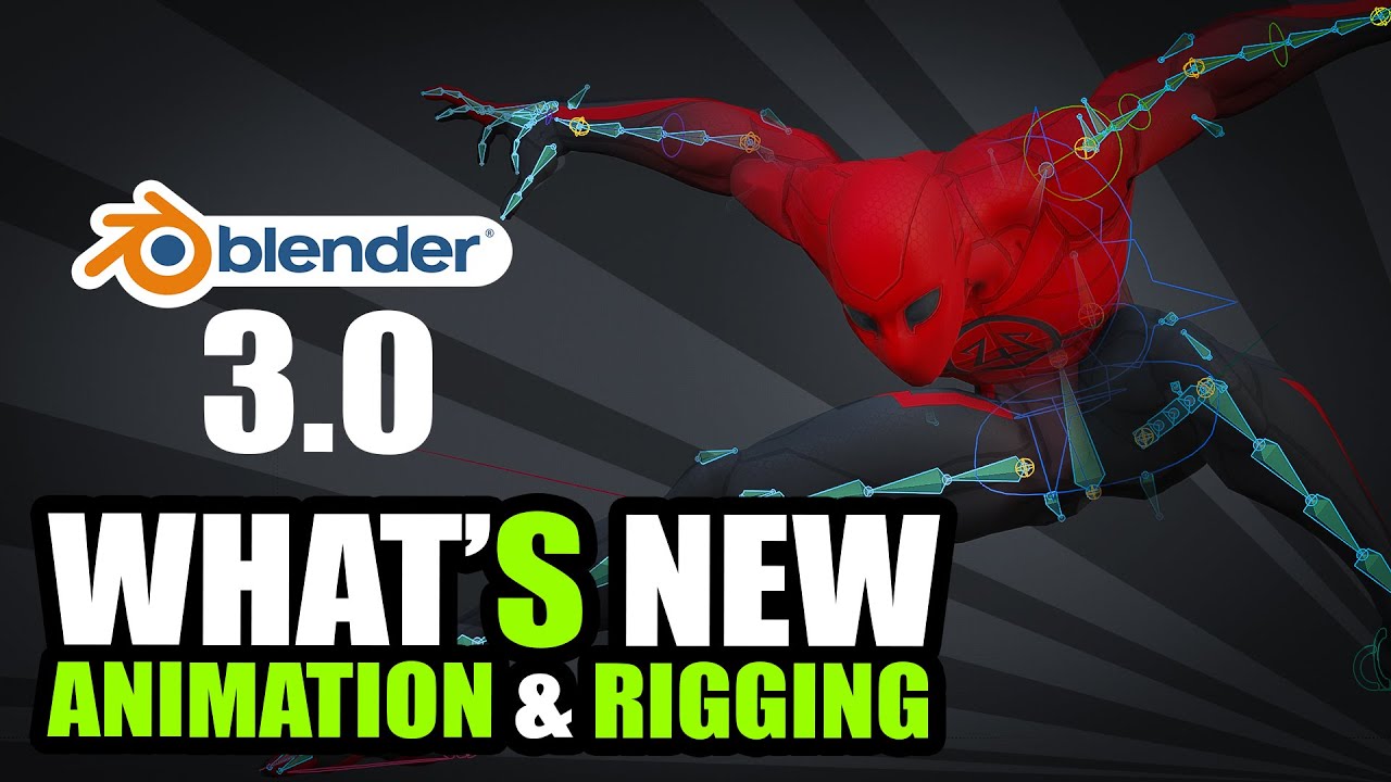 BLENDER 3 0 New Feature - Rigging and animation - YouTube