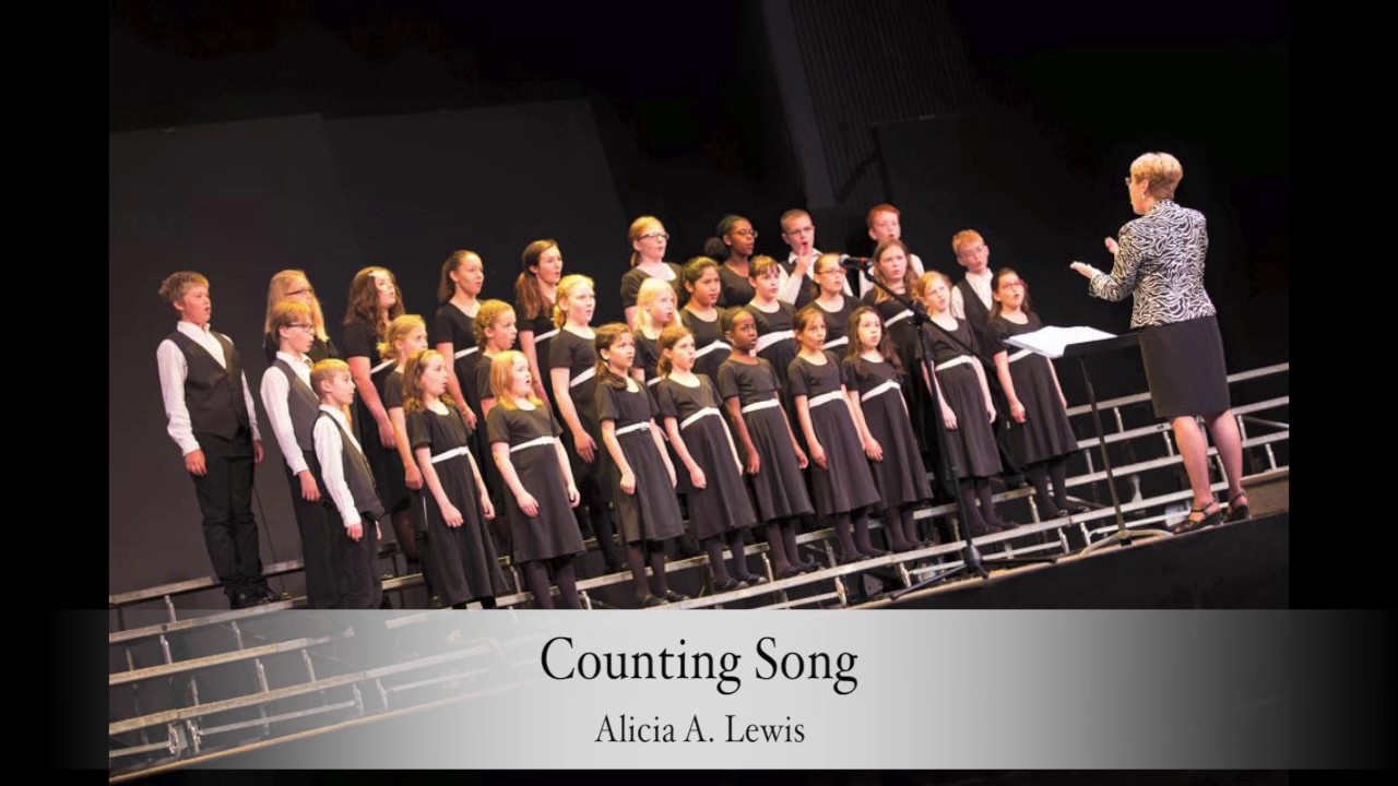 Counting Song (Unison) - Alicia A. Lewis - YouTube