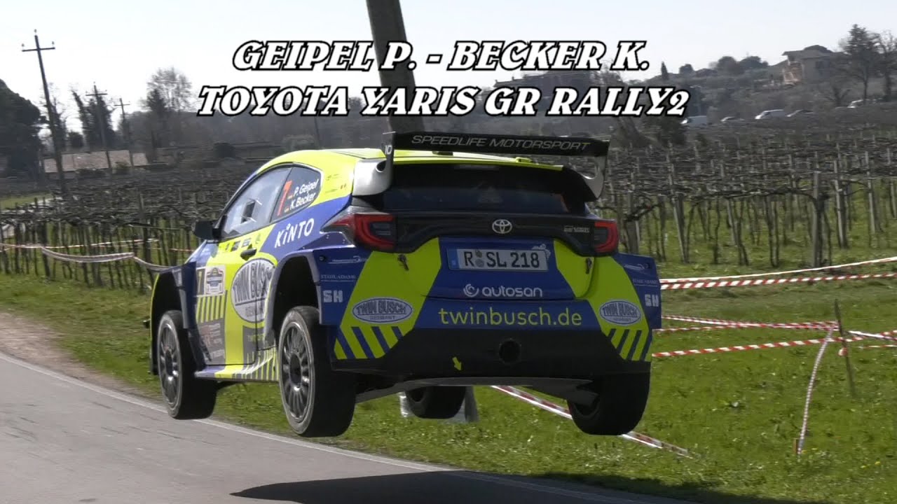 RALLY BARDOLINO 2025 | PHILIP GEIPEL - KATRIN BECKER | TOYOTA YARIS GR ...