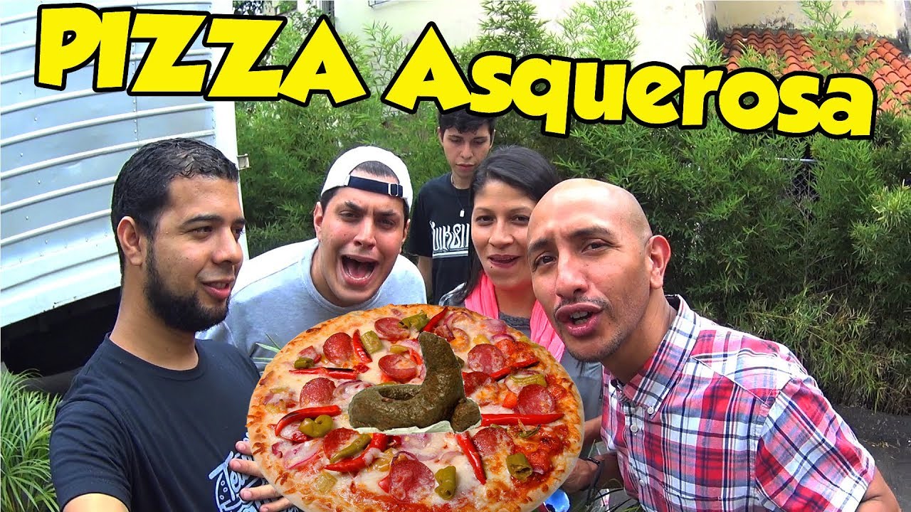 PIZZA ASQUEROSA Challenge Feat. El PORTU - YouTube