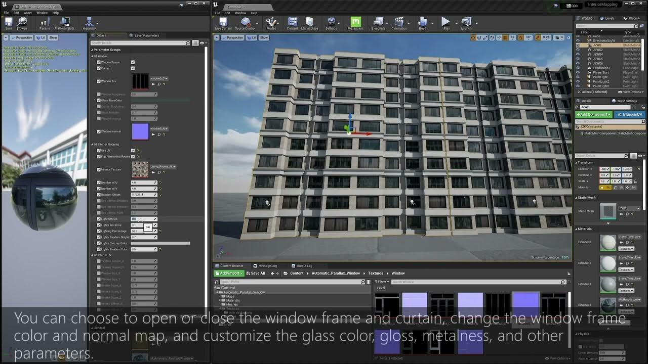 Parallax Interior Cubemap Material Tutorial 1 - YouTube