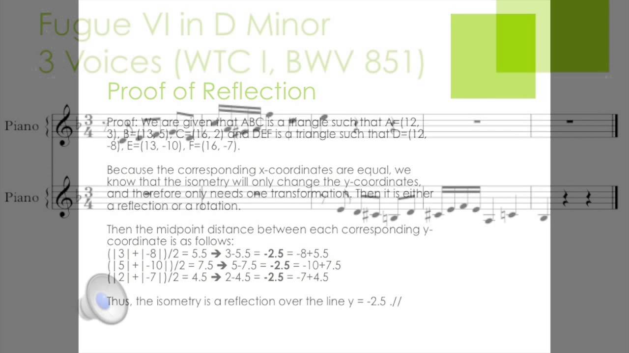 Music and Math: Transformations in Fugues - YouTube