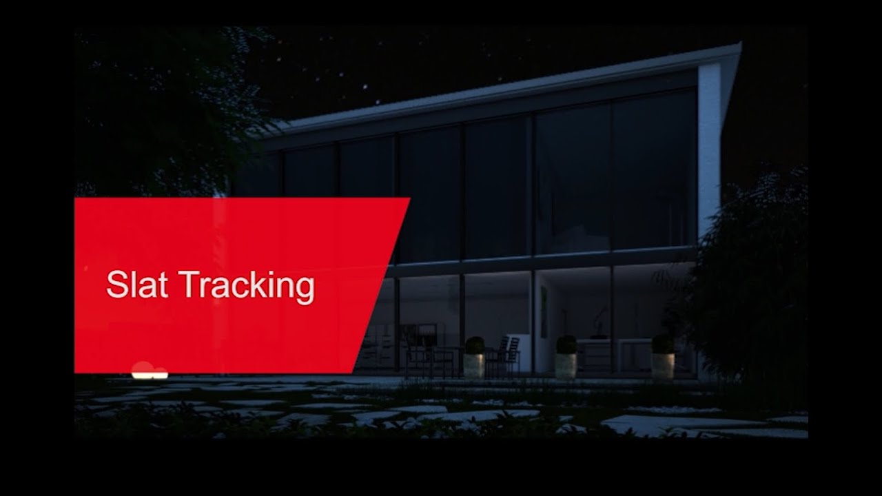 Maximum use of daylight thanks to Slat Tracking - YouTube
