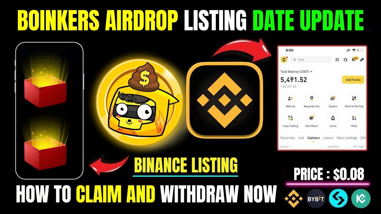 Boinkers Airdrop & Listing Date | $BOINK Token Price Prediction ...