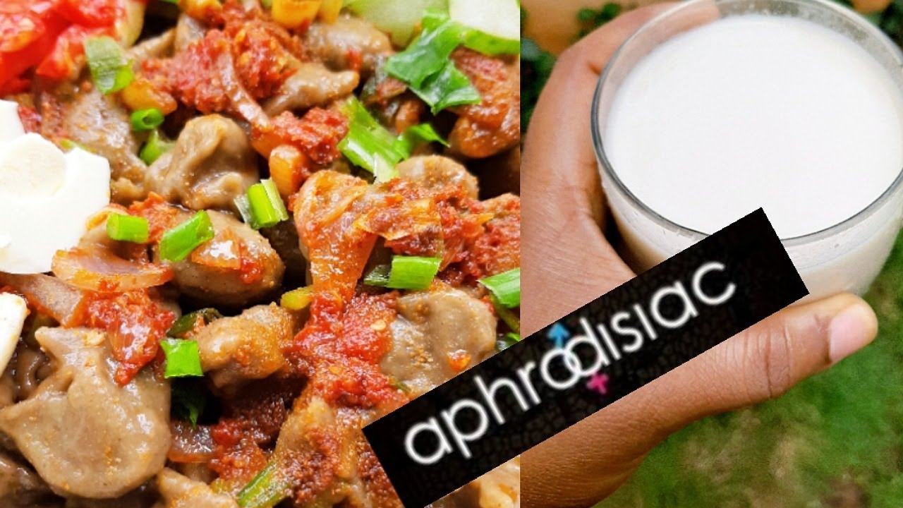 How to Make Kunun Aya African Aphrodisiac Drink & Danwake (African ...