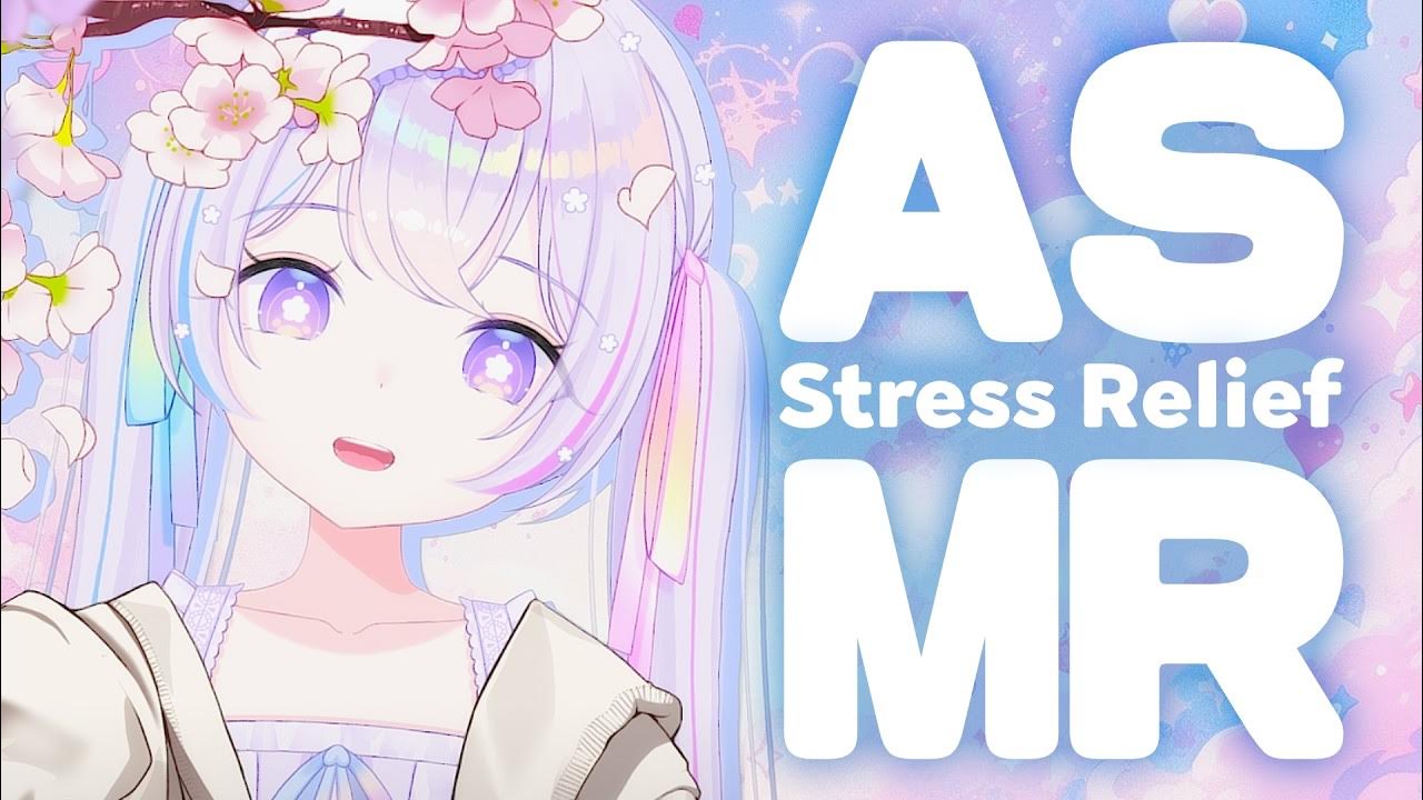 ASMR 」Relaxing Triggers & Whispers for Stress Relief【Scratch, Ear Cleaning, Affirmations】 - YouTube