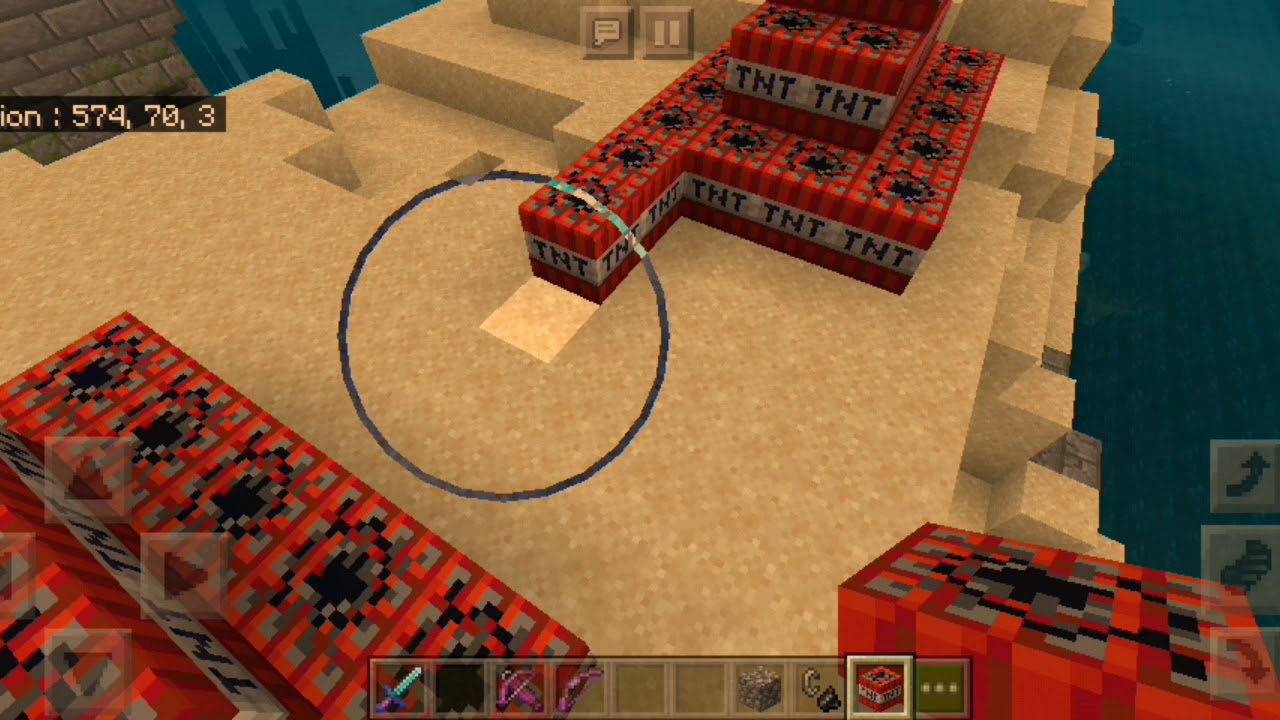 HUGE MINECRAFT TNT WORLD EXPLOSION - YouTube