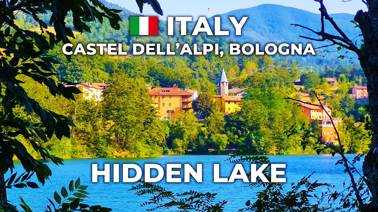 HIDDEN LAKE in ITALY 🇮🇹 4K Castel dell'Alpi, Bologna - YouTube