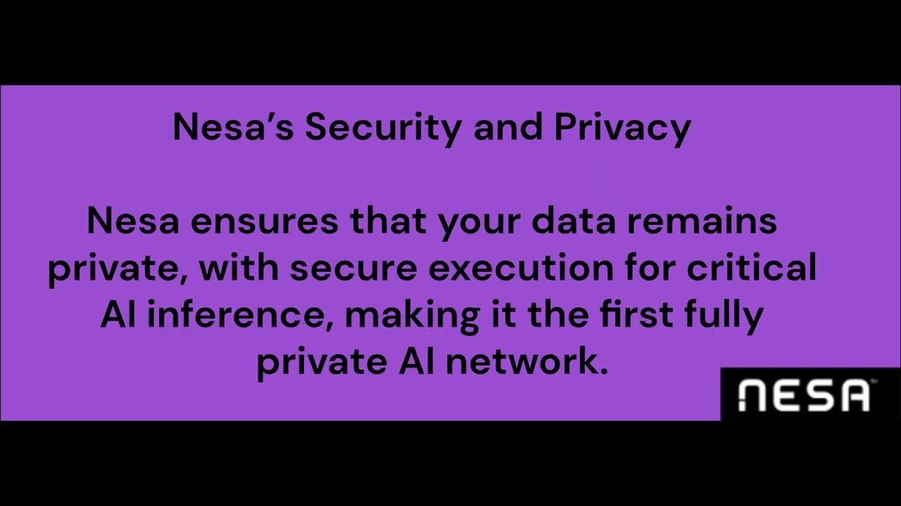 @nesaorg Unlock the future of AI: Build, Secure and Innovate with #Nesa - YouTube