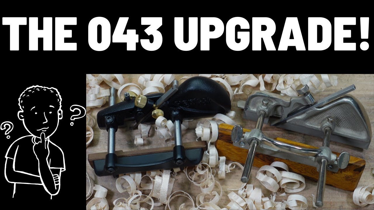 Can the 043 Get BETTER??? Veritas Box Makers Plow Plane vs. Record 043 ...