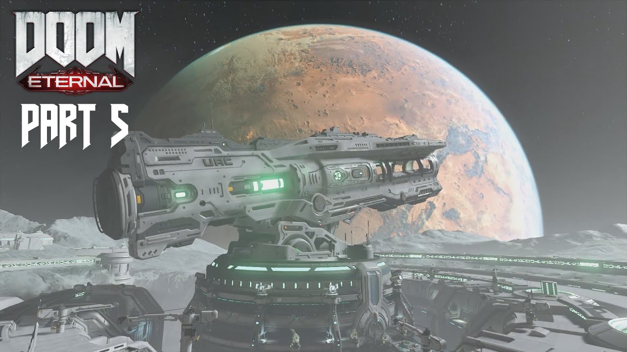 Shooting a hole into the surface of MARS - DOOM Eternal First ...