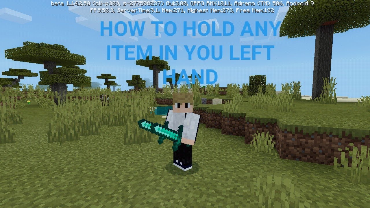 How To Put Any Item In Your Left Hand In Minecraft YouTube how-to-put-any-item-in-your-left-hand-in-minecraft-youtube