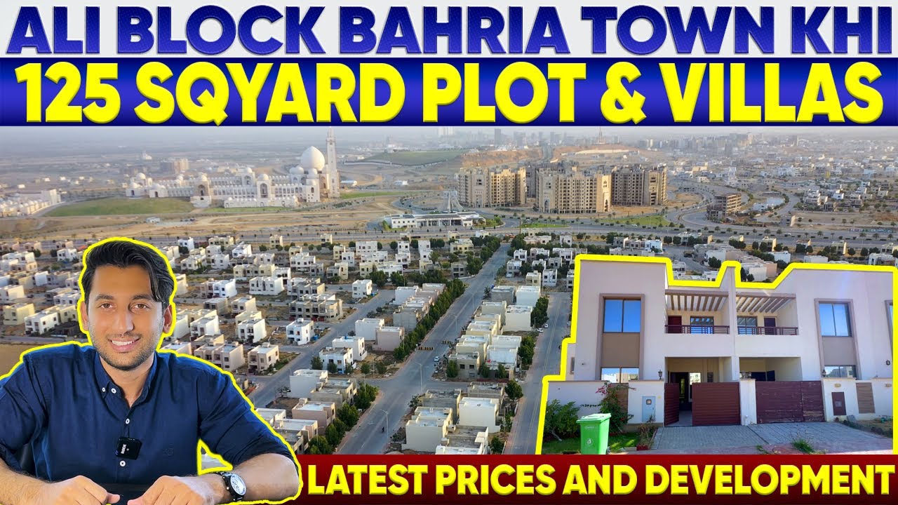 Ali Block Villa & Plot Latest Prices || May 2024 || Bahria Town Karachi ...