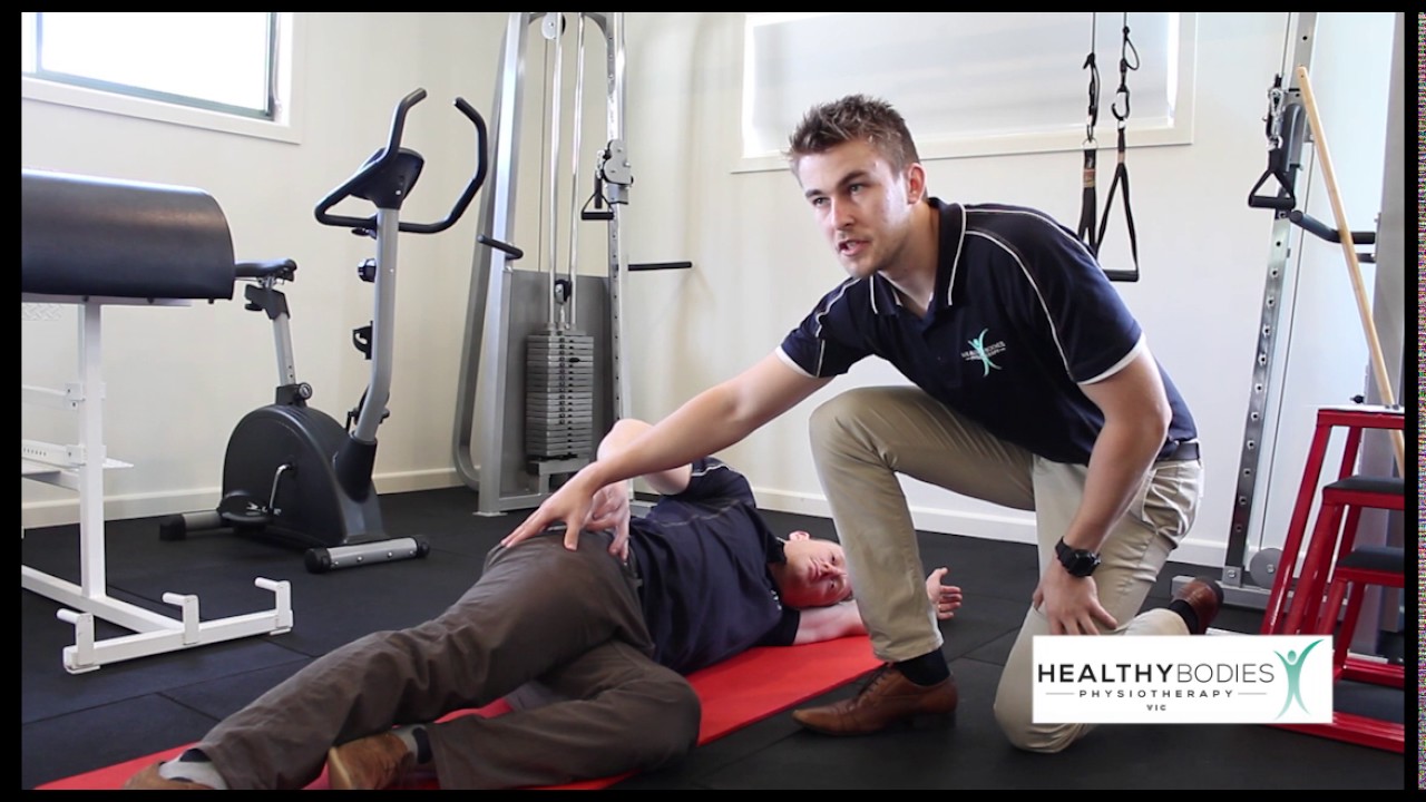 Side Lying Hip Raise Hold - YouTube
