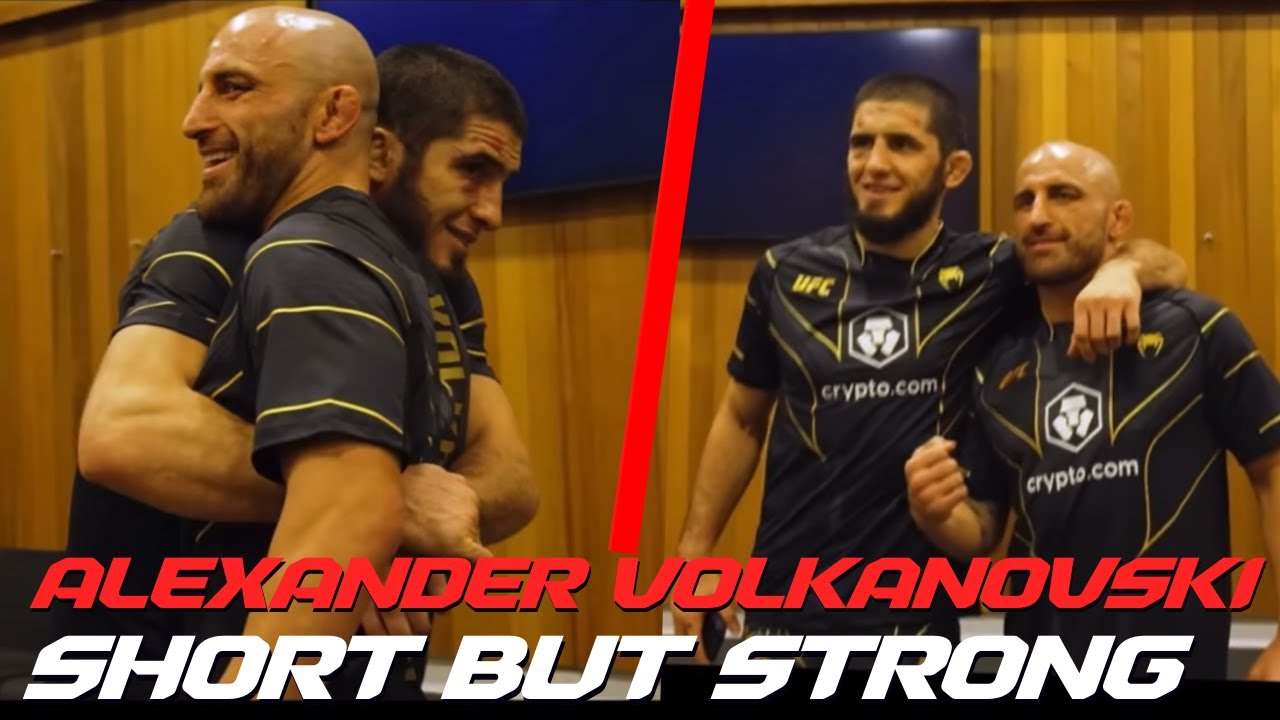 Islam Makhachev say Alexander Volkanovski short but strong - YouTube