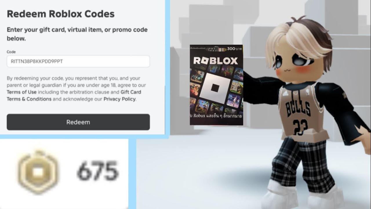 How to redeem robux - YouTube