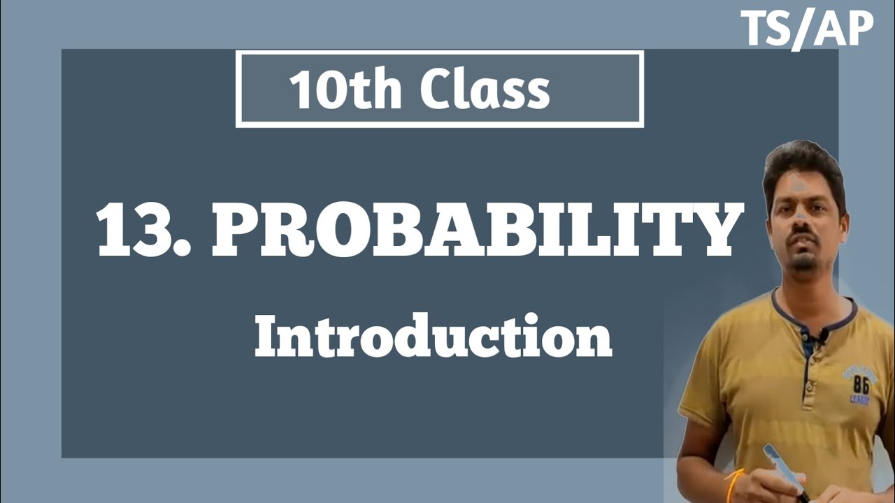10th Class | Maths | PROBABILITY | Introduction | Definitions. - YouTube