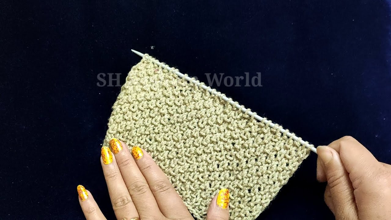 4 selai ki bunai design/4rows design beautiful and elegant - YouTube