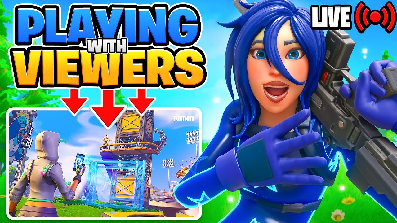 🔴 FORTNITE LIVE l CREATIVE CUSTOM WITH VIEWERS l RELOAD DUOS AND SQUADS ...