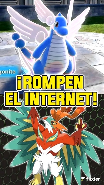 SE ROMPE TODO INTERNET!! MEGA DRAGONITE Y MEGA HAWLUCHA CONFIRMADOS EN POKEMON #pokemon - YouTube