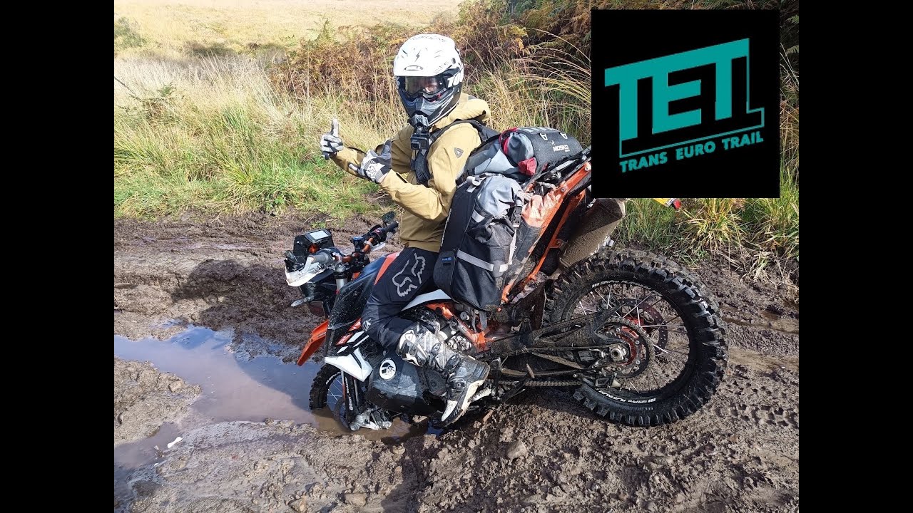 Trans Euro Trail - Tetty Trail - KTM 890 Adventure R - YouTube