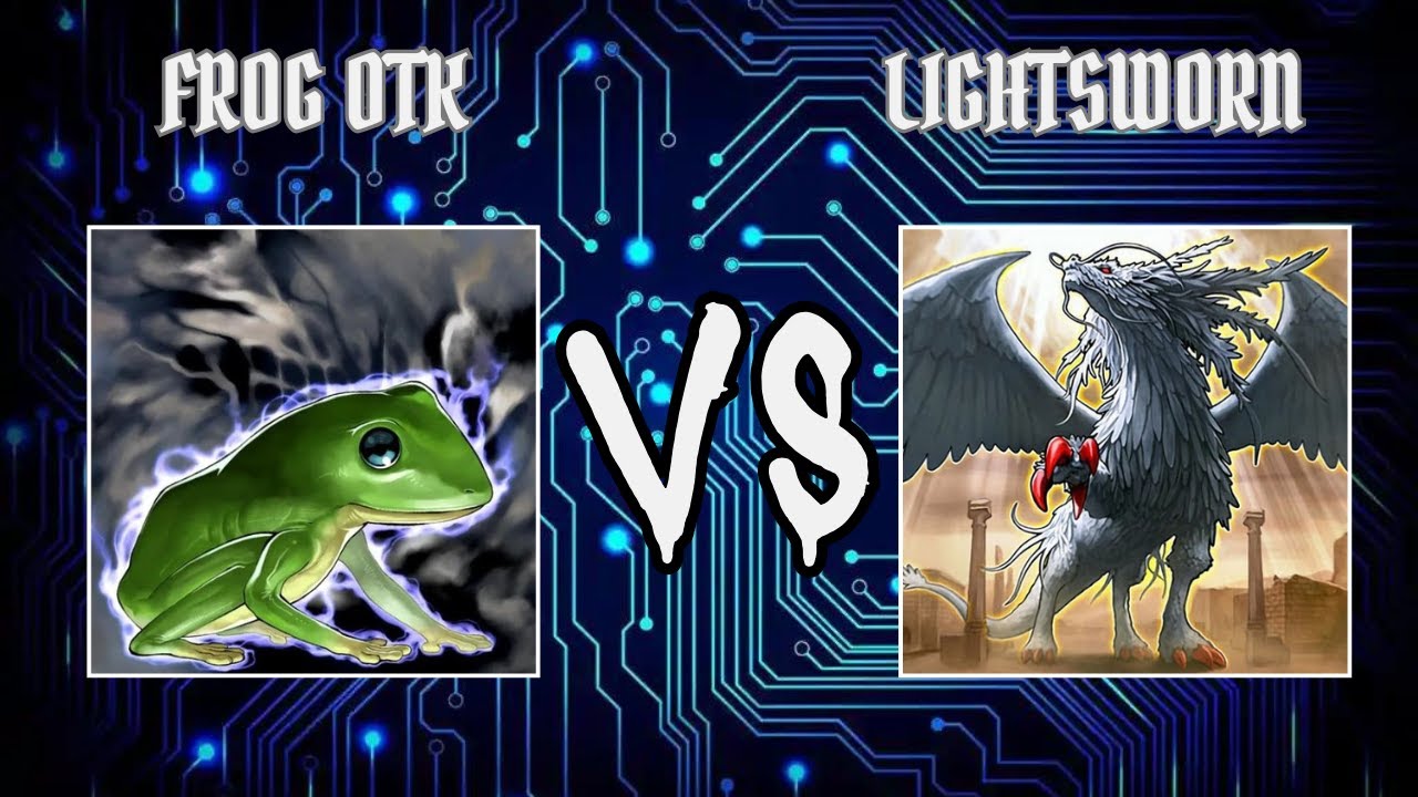 Tea(Frog OTK) vs U'Matt22(Lightsworn) | Yugioh Edison Format | Dueling ...