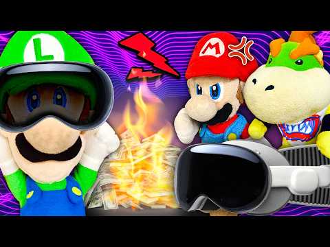 (ALTYAZILI) Çılgın Mario Kardeşler: Luigi'nin Apple Vision Pro'su!