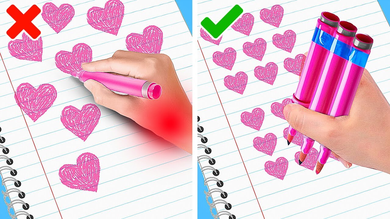 Make School Fun with These Awesome Hacks and Crafts - YouTube