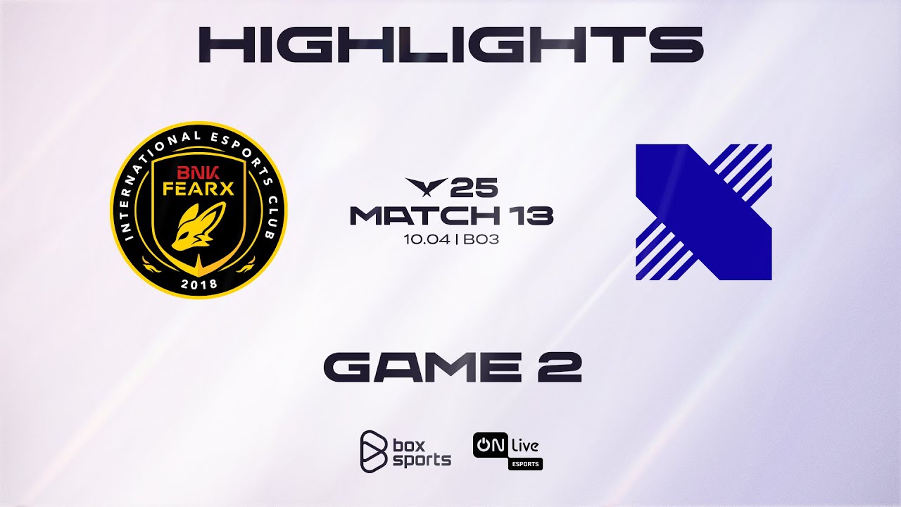 Highlights BFX vs DRX | Game 2 | Match 13 | LCK 2025 - YouTube