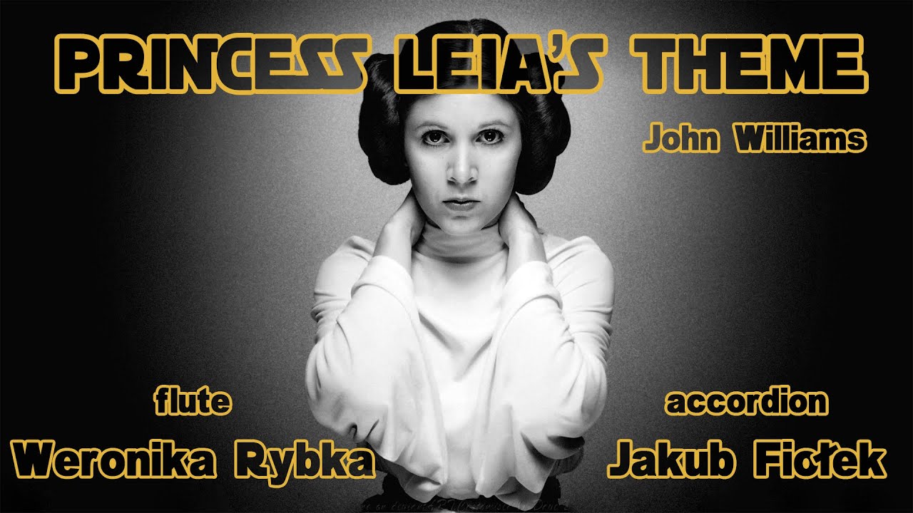 Princess Leia's Theme for accordion & flute (Star Wars) - YouTube